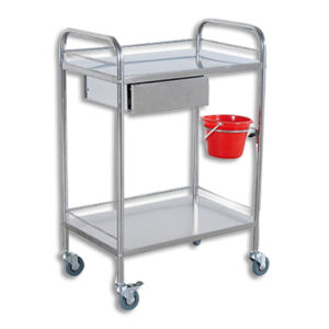 MEDICAL/INSTRUMENT TROLLEY SMALL SINGLE DRAWER – All Safety Products